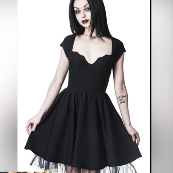 Killstar | Dresses | Killstar Party Goth Dress S | Poshmark